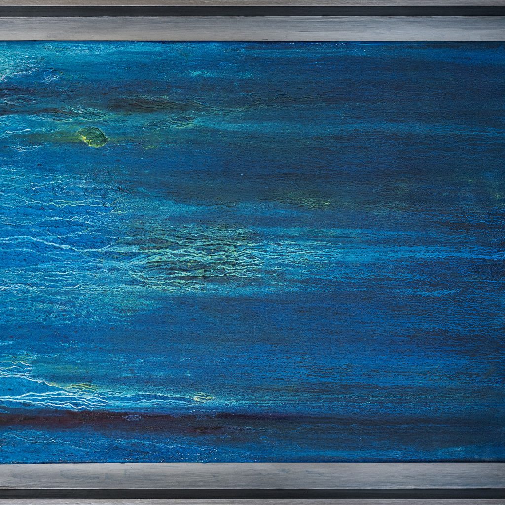 The Night Tide - Seascape Painting by Frank Brennan